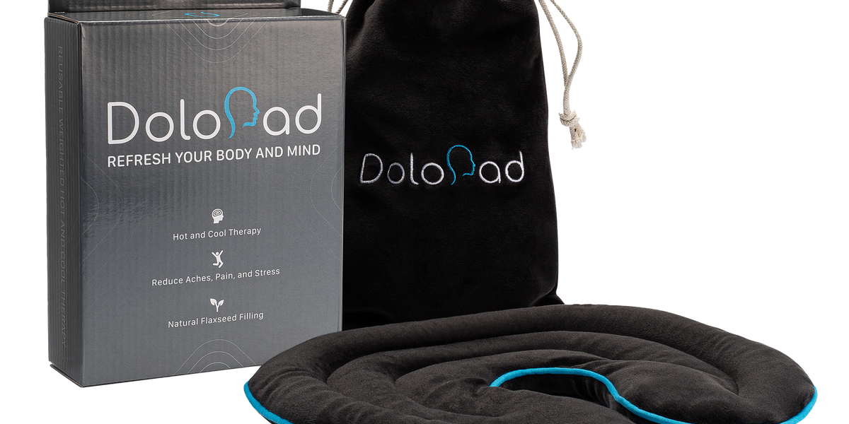 DoloPad Microwaveable Heating Pad and Cold Therapy Pack | Brux Night Guard