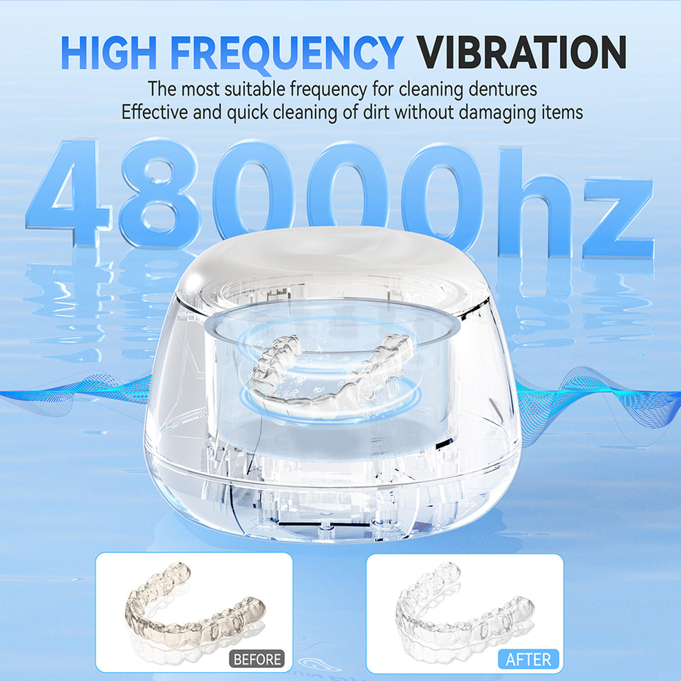 Professional Ultrasonic UV Cleaner for Night Guards, Retainers, Invisa ...